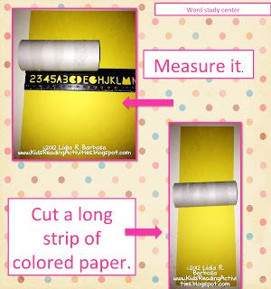 DIY: Roll A Word Activity - Kinder Alphabet