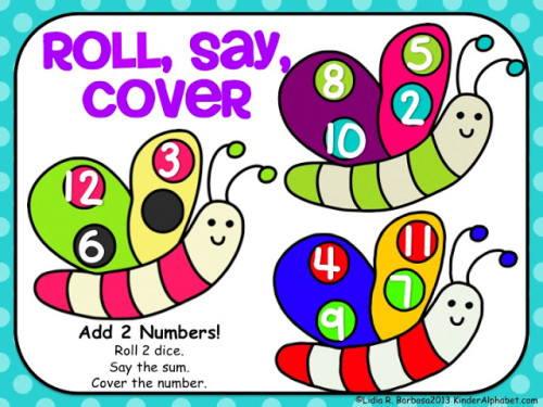 Butterfly Gametivity - Kinder Alphabet