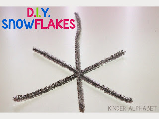 How to Make a Snowflake - Kinder Alphabet