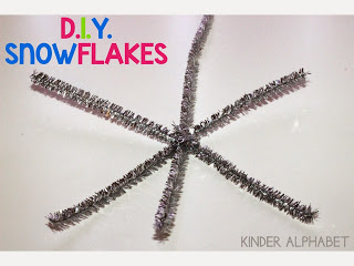How to Make a Snowflake - Kinder Alphabet