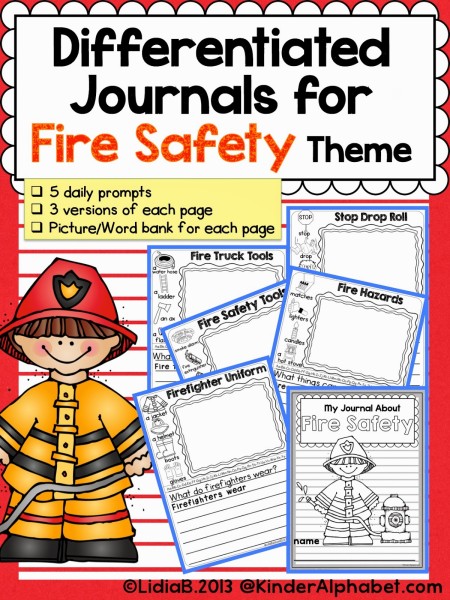 Journals | Thematic Journals | Kinder Alphabet