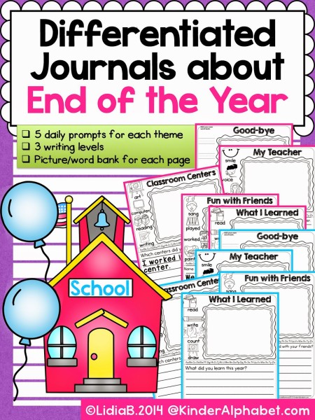 Journals | Thematic Journals | Kinder Alphabet