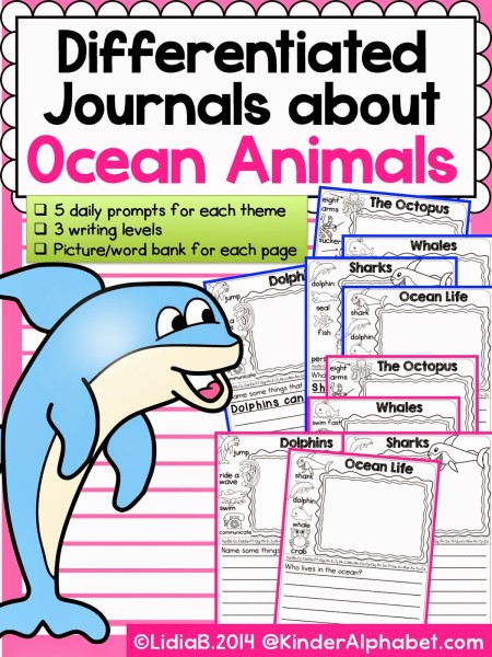 Journals | Thematic Journals | Kinder Alphabet