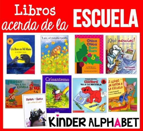 Back to School Books for Kindergarten - Kinder Alphabet